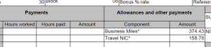 Changes to Travel Rates | PSC Payroll Query (HSCNI)